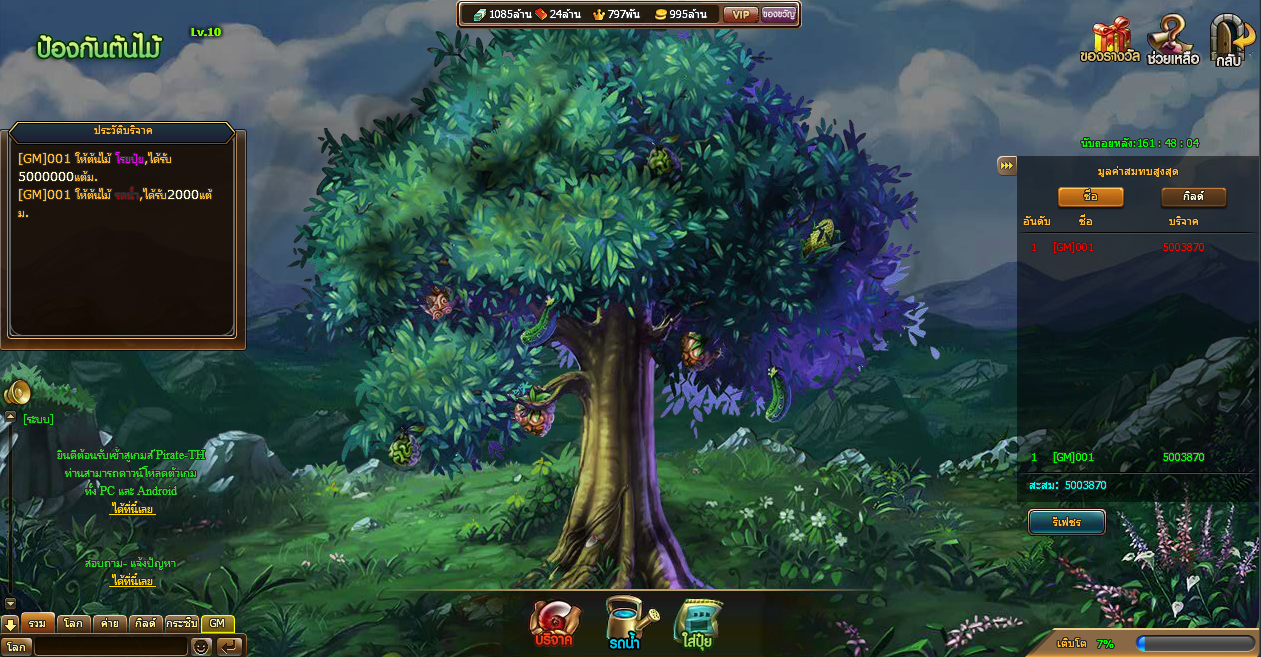 Pirate-TH - รายละเอียดอัพเดทกิจกรรม